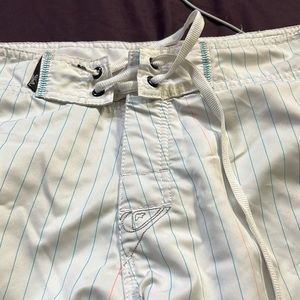 Quiksilver | Swim | Mens White Quicksilver Bathing Suit | Poshmark